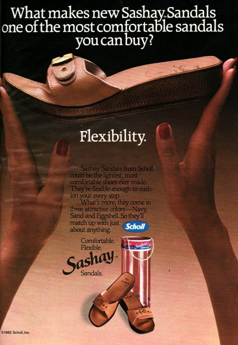 Vintage Dr Scholl's Exercise Sandals & Toe Hugger shoes for women ...
