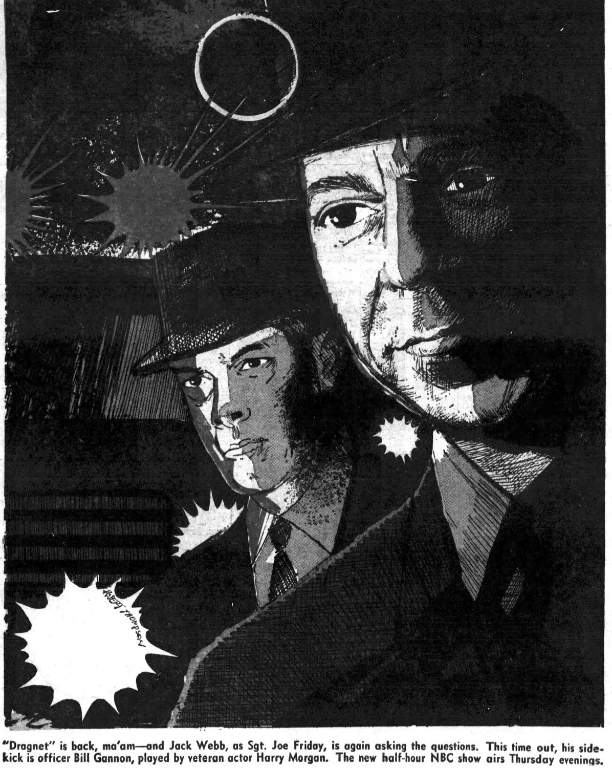 Dragnet: Jack Webb's popular 1950s police procedural (one of the first ...