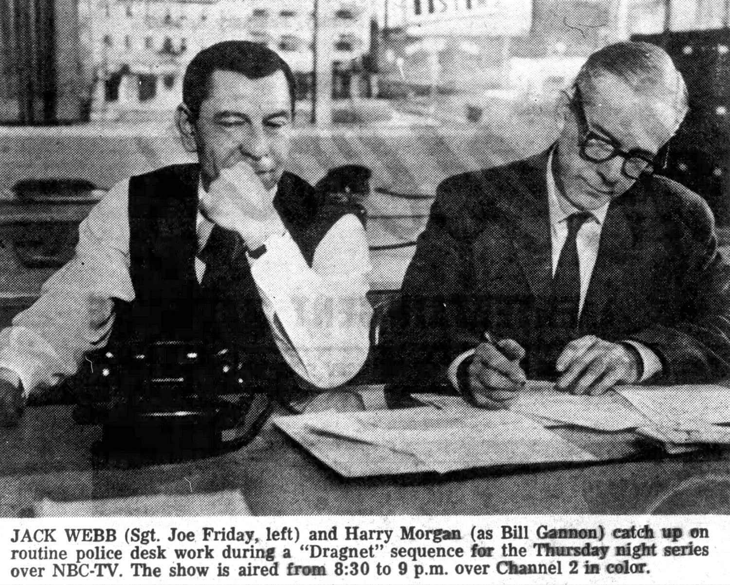 Dragnet: Jack Webb's popular 1950s police procedural (one of the first ...