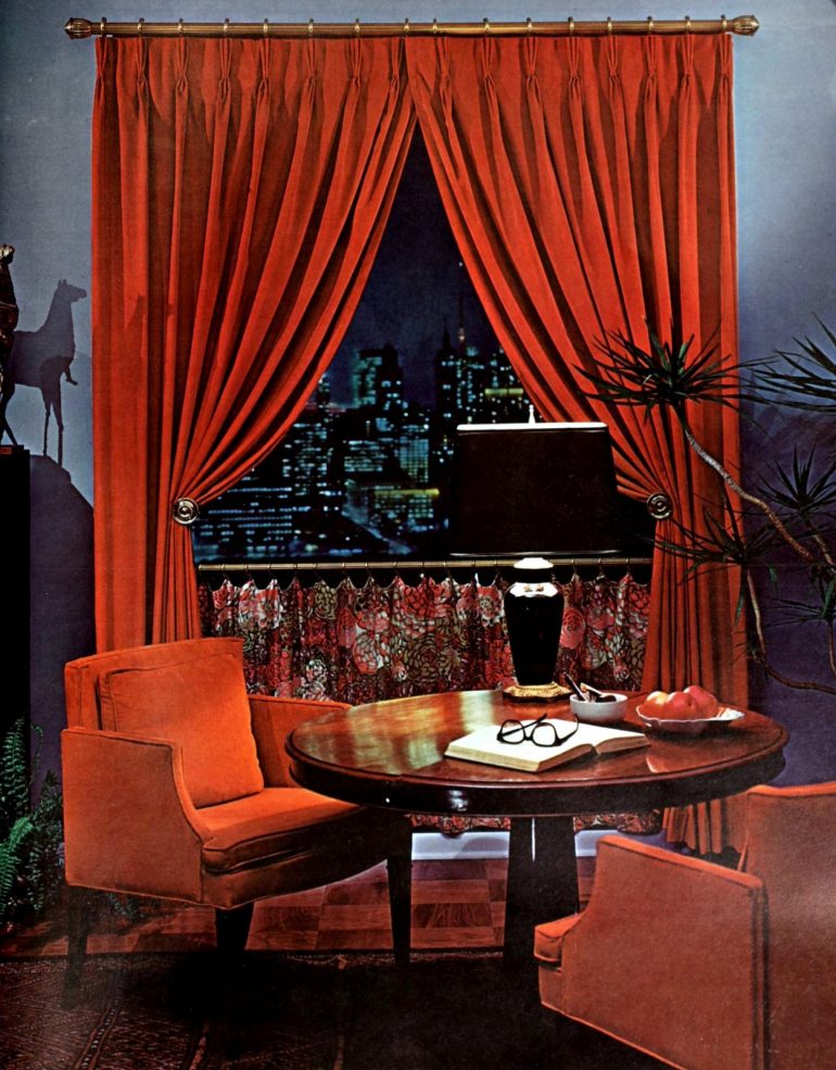 These 25 unique mid-century curtains and drapes may inspire you or ...