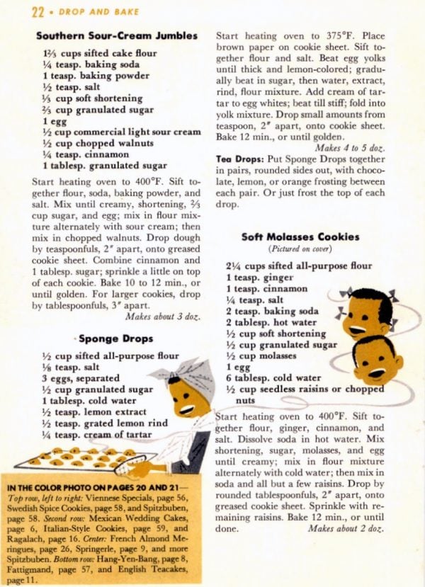 A collection of classic Christmas cookies from the '50s - Click Americana