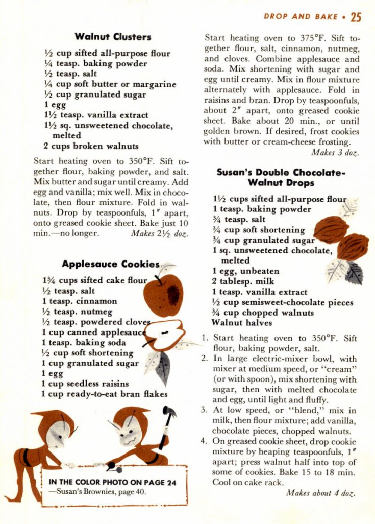 A collection of classic Christmas cookies from the '50s - Click Americana