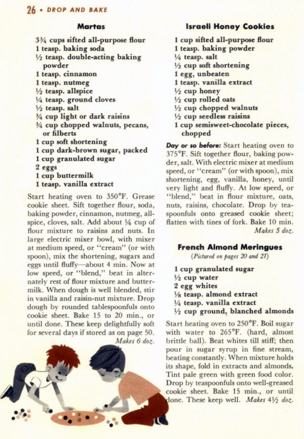 A collection of classic Christmas cookies from the '50s - Click Americana