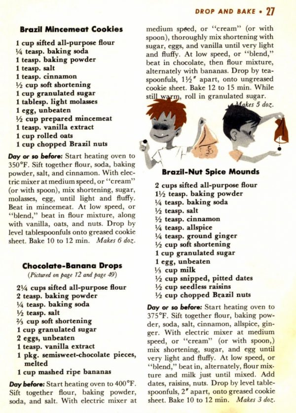 A collection of classic Christmas cookies from the '50s - Click Americana