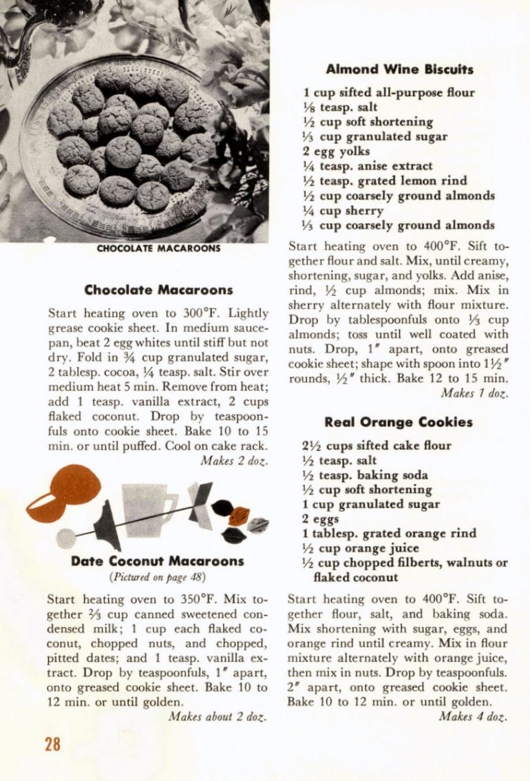 A collection of classic Christmas cookies from the '50s - Click Americana