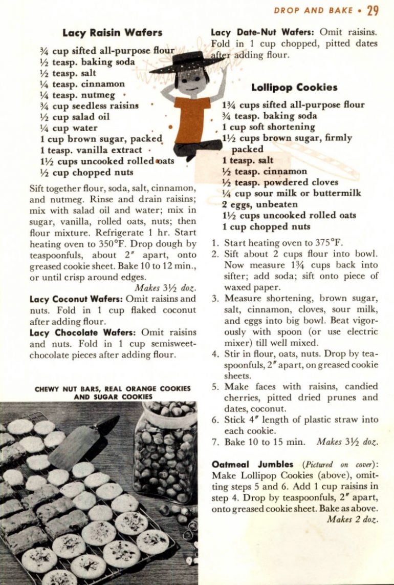 A collection of classic Christmas cookies from the '50s - Click Americana