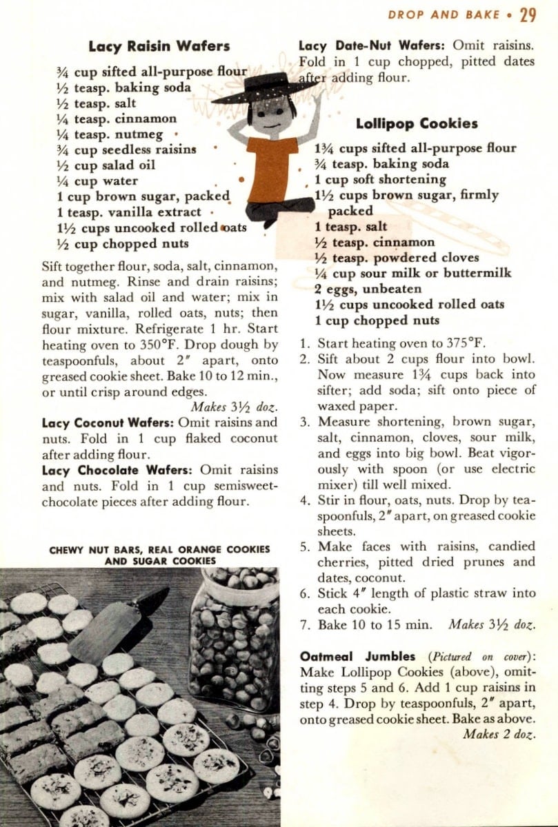 A collection of classic Christmas cookies from the '50s - Click Americana