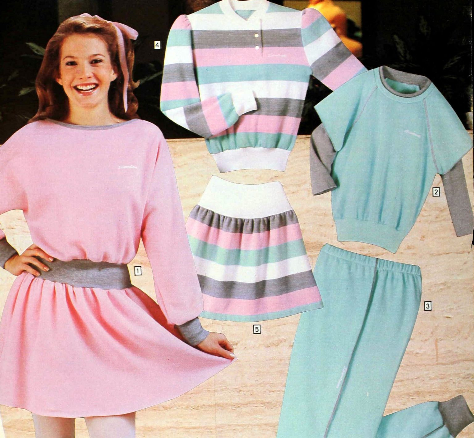These vintage 80s clothes for girls were charming, chic & totally ...