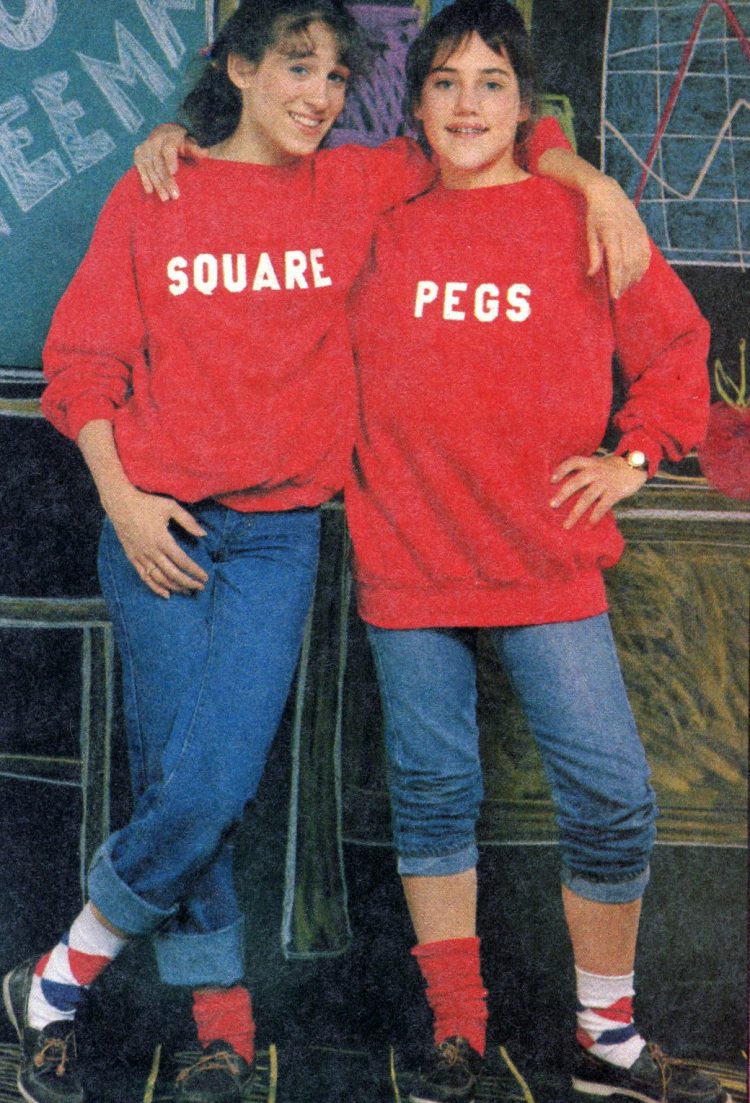 Square Pegs: The '80s TV series that starred Sarah Jessica Parker, from ...