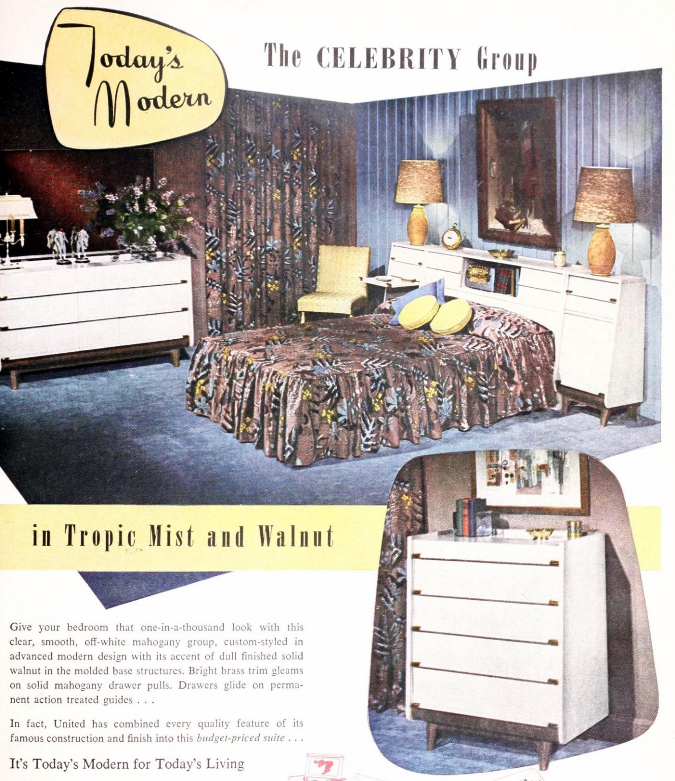 Vintage '50s master bedroom decor: See 50+ examples of retro home style ...