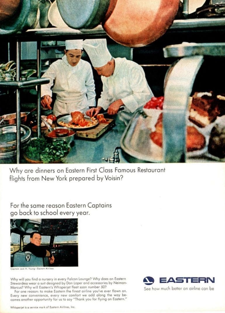 Amazing airline food from the 1950s, 1960s & 1970s: In-flight meals you ...