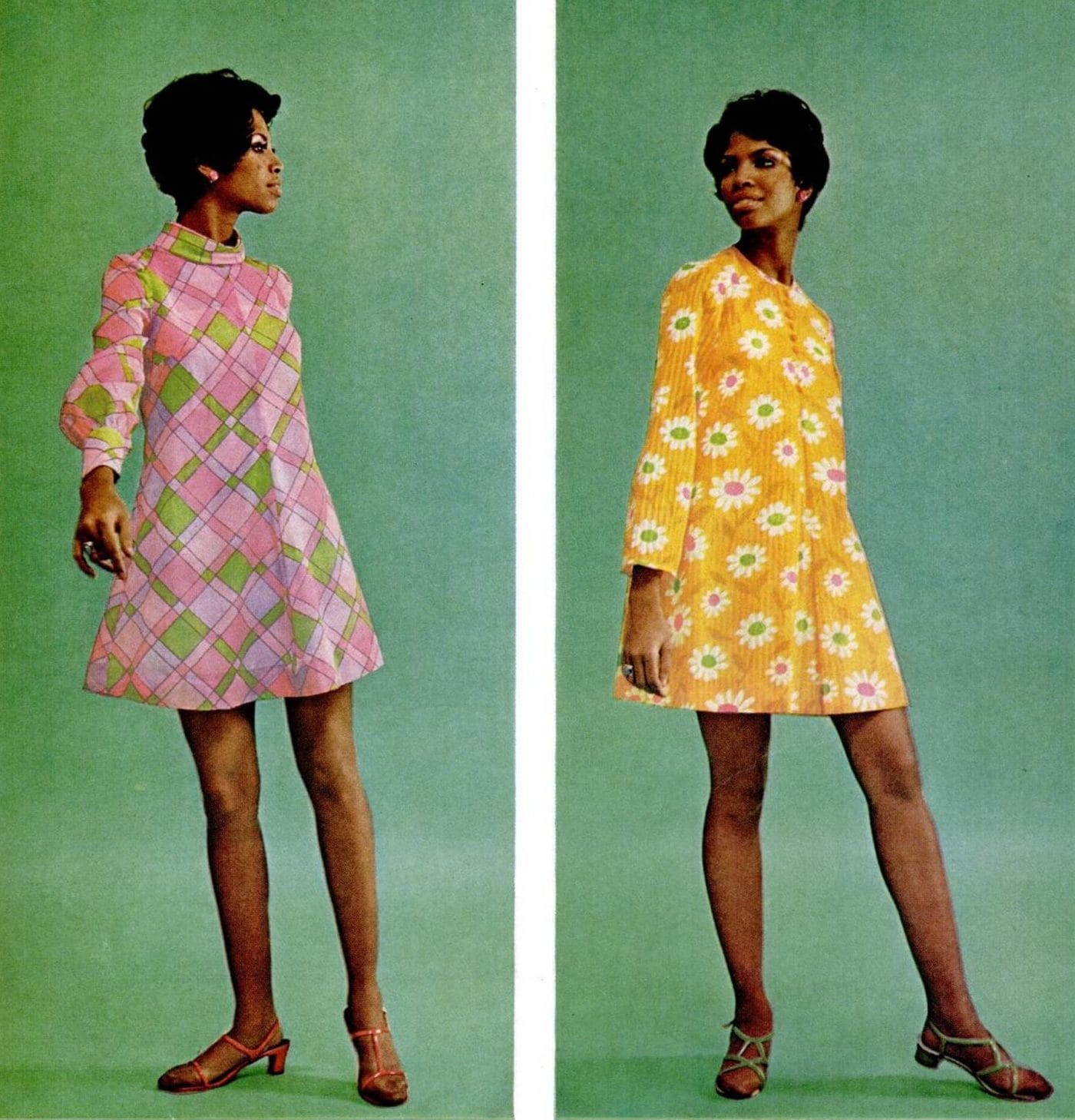 Vintage mini dresses: 50 fun styles that defined 60s and 70s fashion ...
