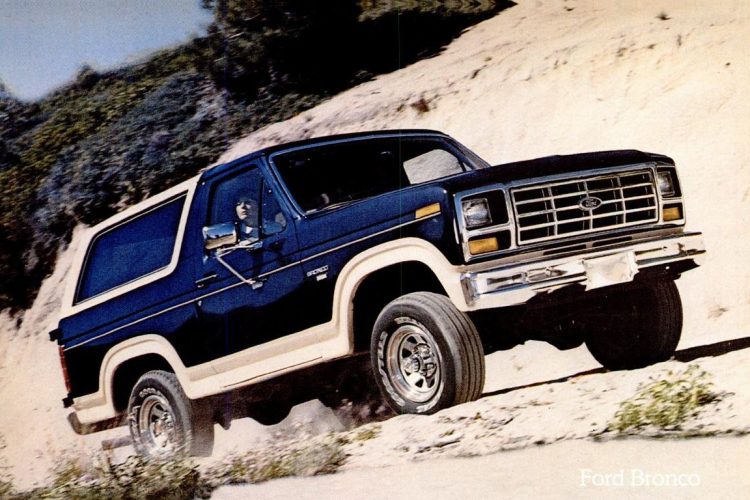 Eddie Bauer edition Ford Bronco & Bronco II SUV/trucks from the '80s ...