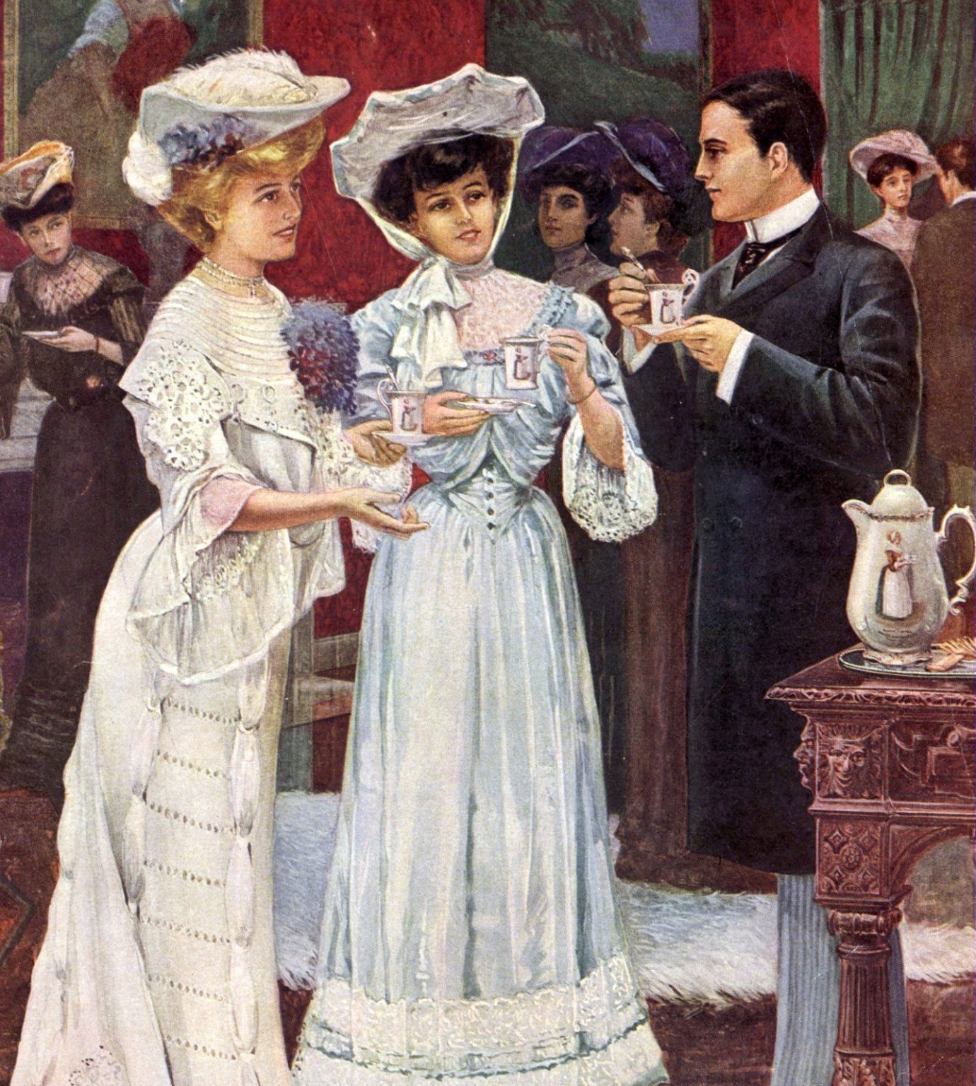 How to throw a formal dinner party, Edwardian-style (1905) - Click ...