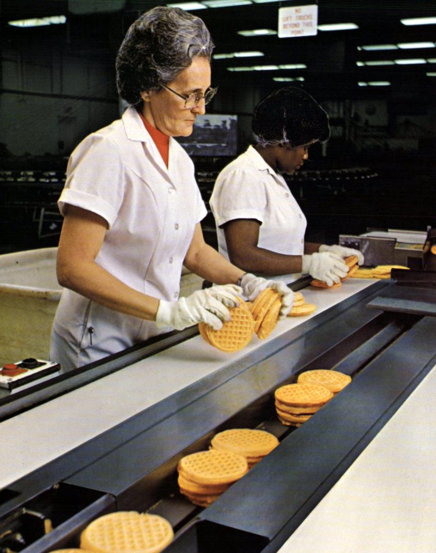 Popular frozen waffles from the 20th century - Click Americana