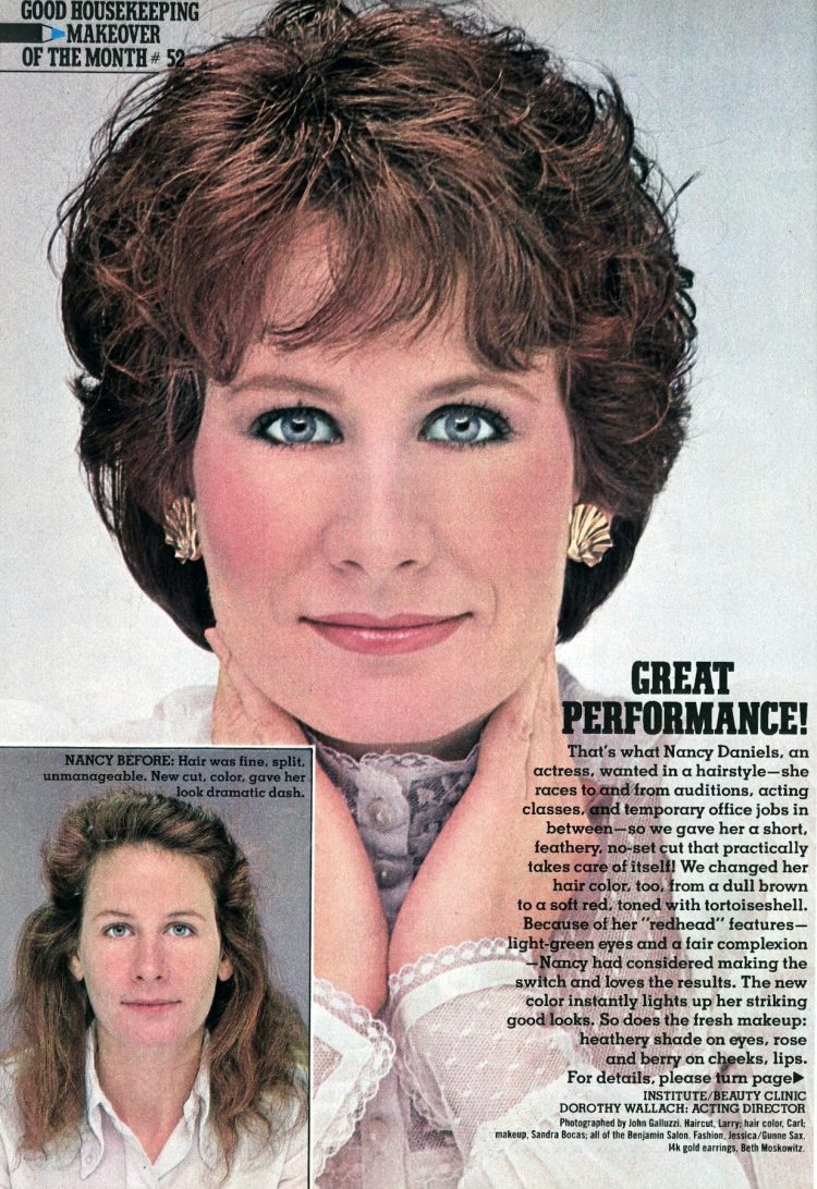 1982 makeup transformations that went full glam in under an hour ...