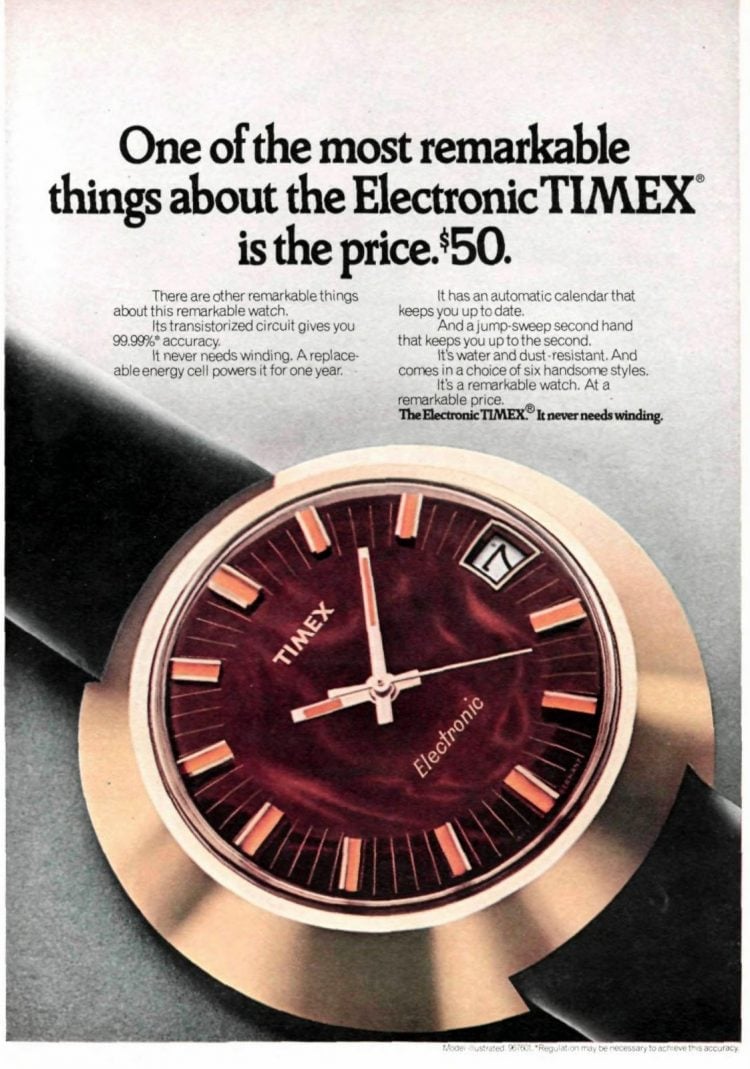 Vintage 1970s watches for men, women & kids in up-to-the minute styles ...