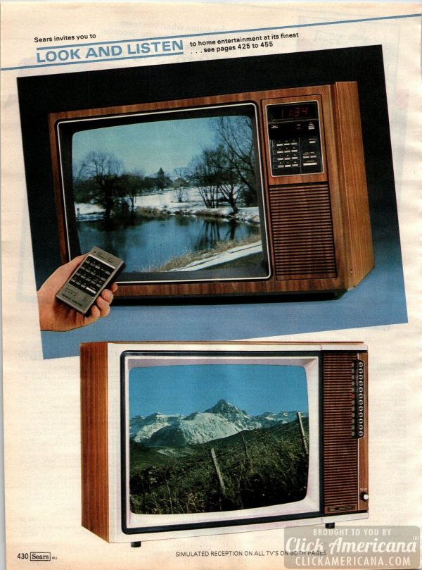 Vintage '80s home stereo systems, personal stereos, TV sets and more ...