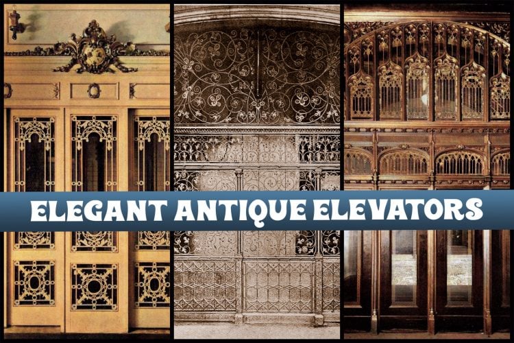 See 25 amazing antique elevators, many with the elegant cage style ...
