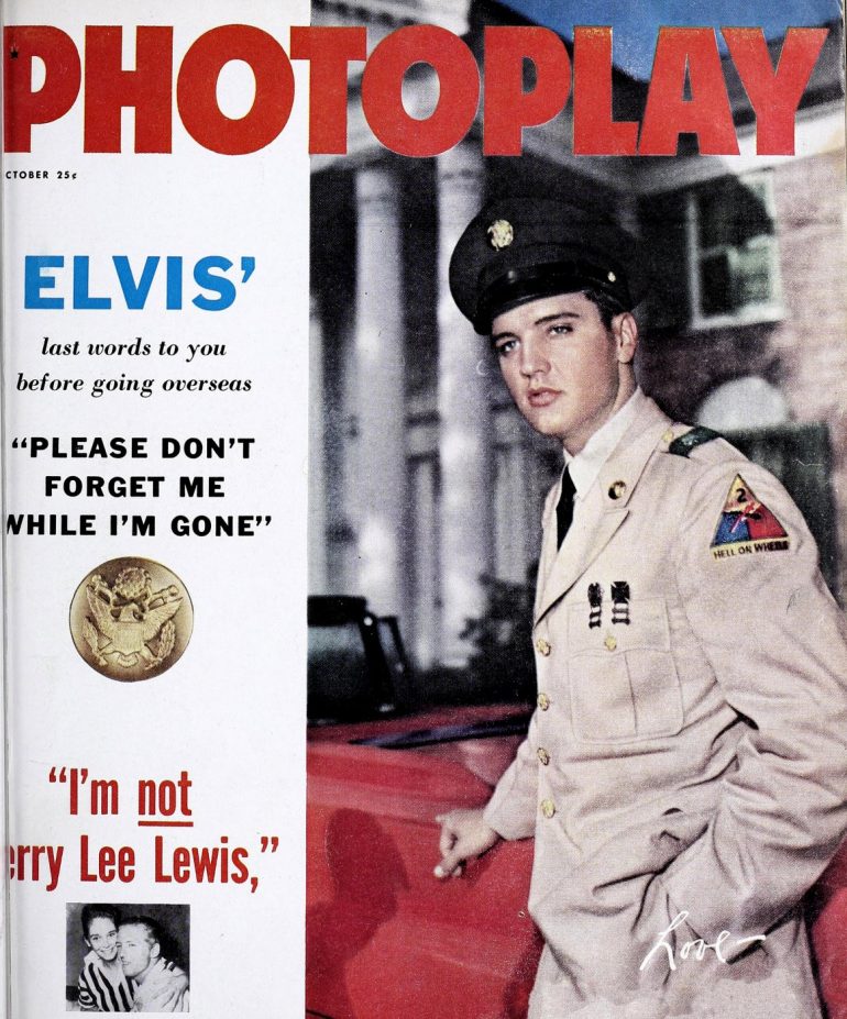 Elvis Presley army photos that capture the shocking moment the King got ...