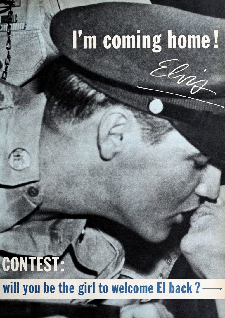 Elvis Presley army photos that capture the shocking moment the King got ...
