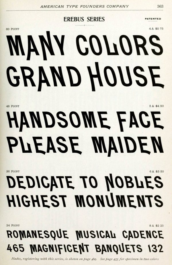 Like old-fashioned fonts: See dozens of vintage typefaces - Click Americana