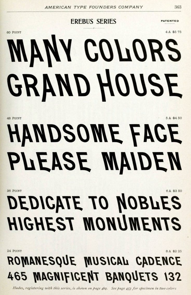 Like old-fashioned fonts: See dozens of vintage typefaces - Click Americana