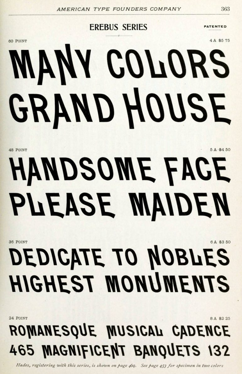 Like old-fashioned fonts: See dozens of vintage typefaces - Click Americana