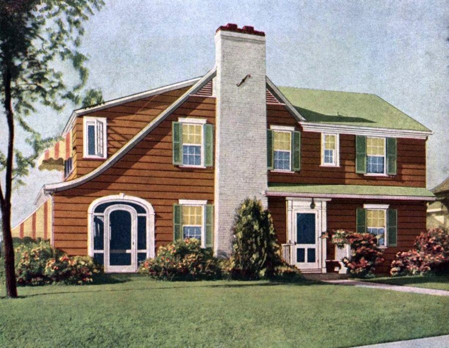 These popular 1930s home styles & floor plans had classic and enduring ...