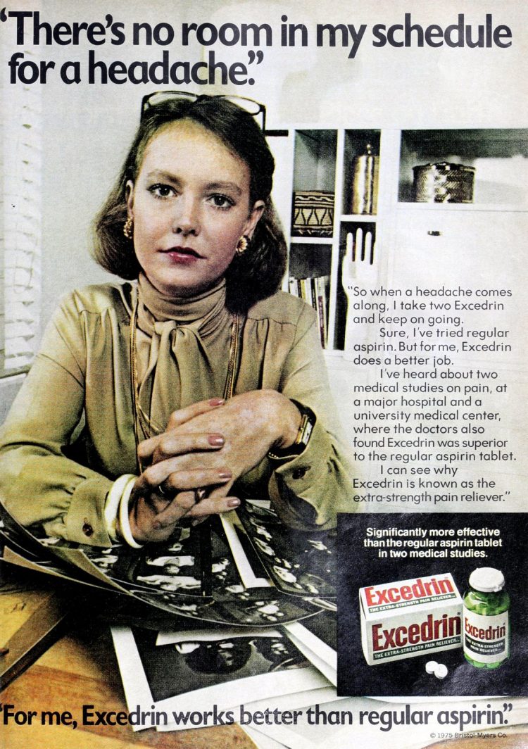 Excedrin: I had a headache THIS big... (1985) - Click Americana
