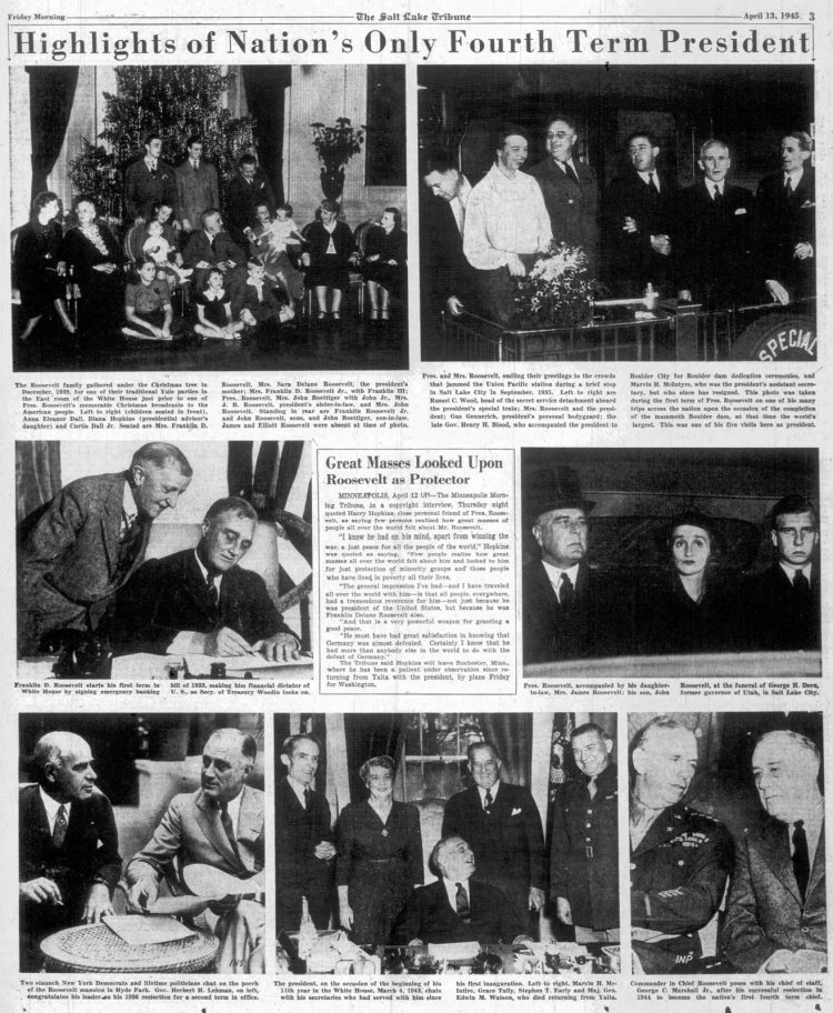 Franklin Delano Roosevelt behind the scenes: Candid moments from a ...