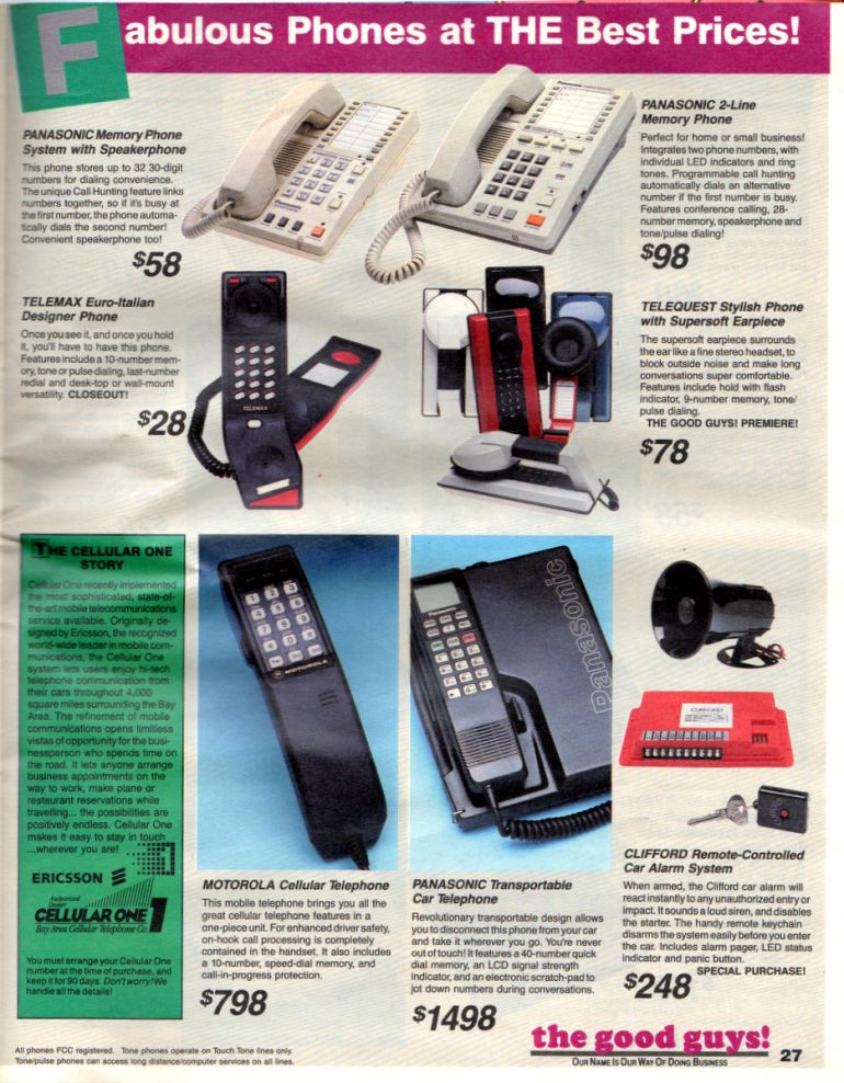 Vintage '80s tech: See 1987's hottest TVs, VCRs, stereos, cellular ...
