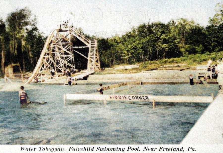Huge old outdoor public swimming pools like these made summertime cool ...