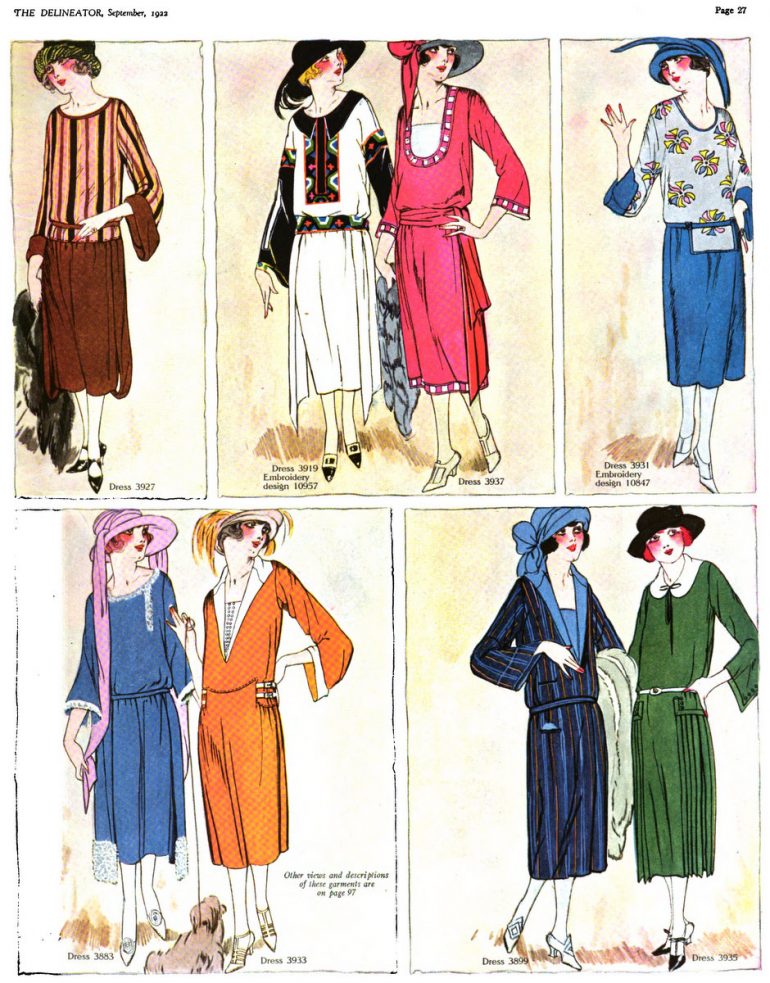 Vintage 1920s clothing: See 44 glamorous fashions from 1922, and how ...