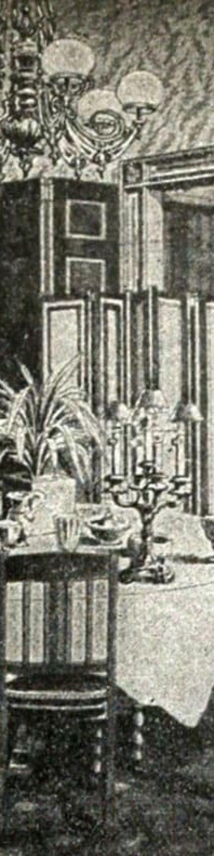 Recipe for dinner on New Year's Day (1891) - Click Americana