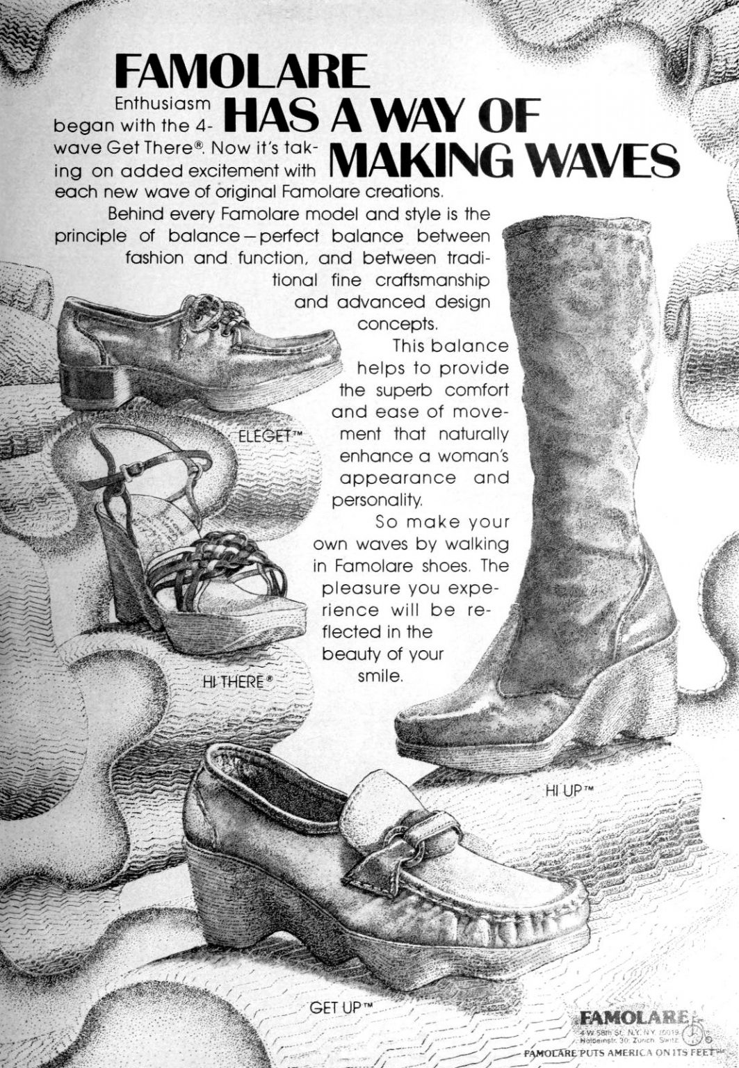 Vintage Famolare shoes: The wavy-sole platform wedges that were hot in ...