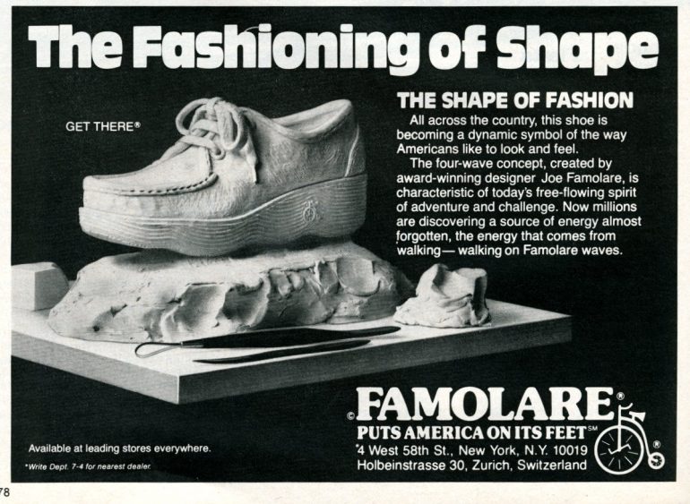 Vintage Famolare shoes: The wavy-sole platform wedges that were hot in ...