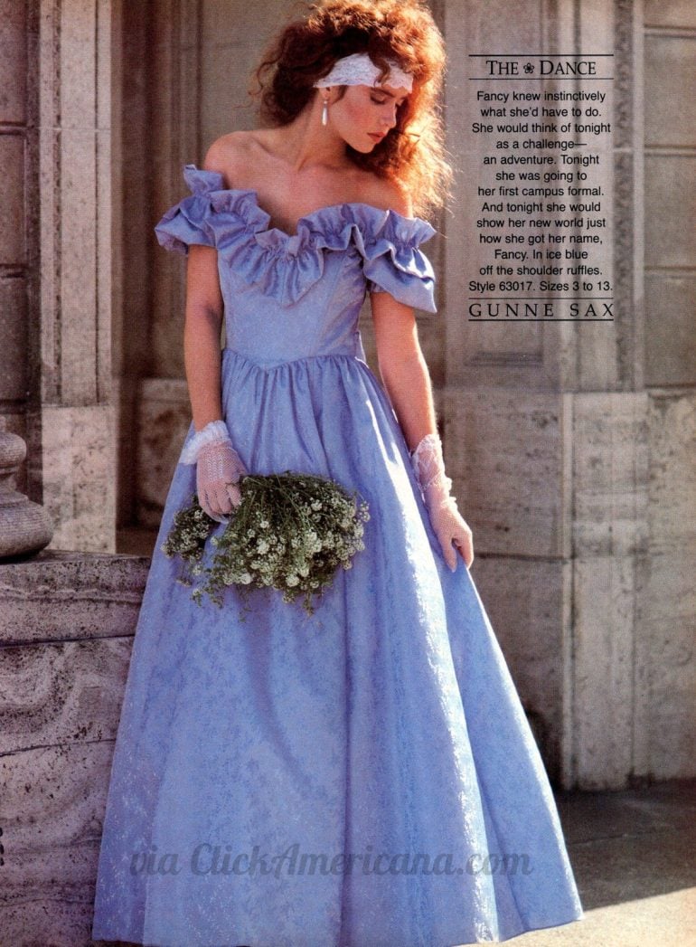 60 Gunne Sax prom dresses that ruled the school in the 80s - Click ...