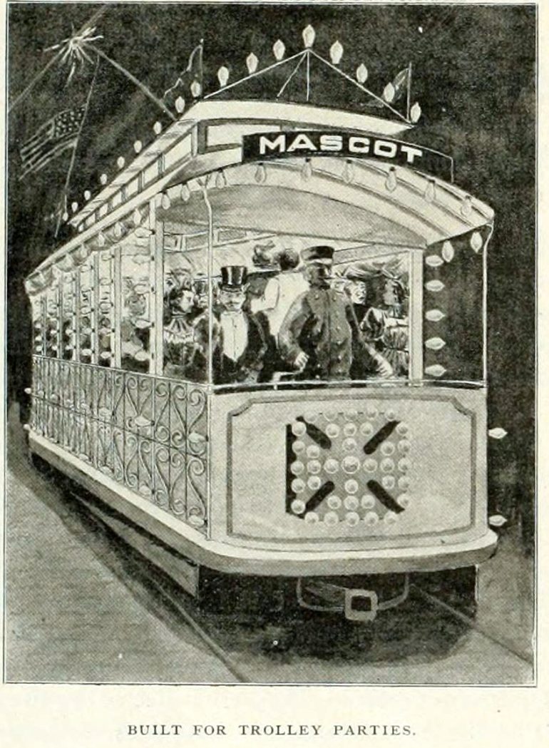 Old streetcars & trolleys were a big deal in the days before cars ...