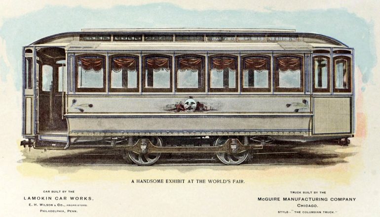 Old streetcars & trolleys were a big deal in the days before cars ...