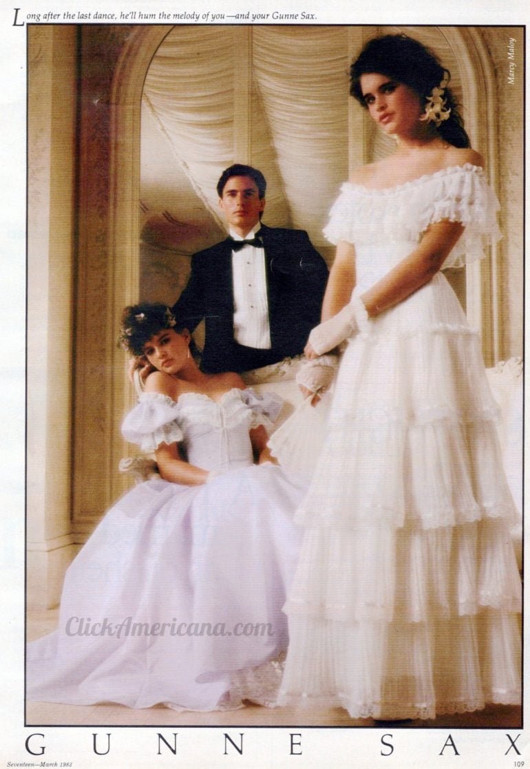 60 Gunne Sax prom dresses that ruled the school in the 80s - Click ...