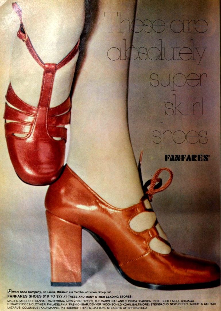 Get the retro look! Popular 70s shoes for women - some that are back in ...