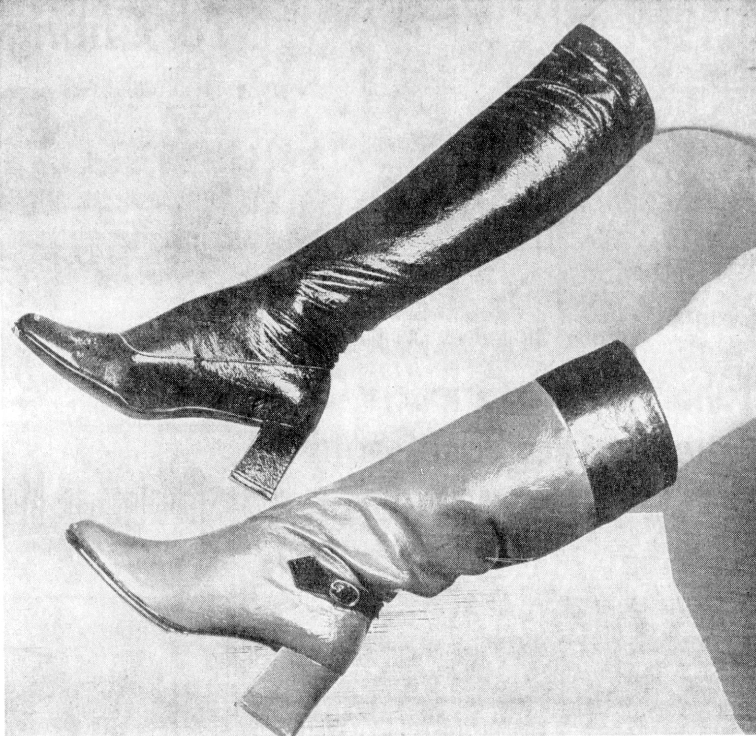 Go-go boots & mod stretch vinyl boots were super trendy women's ...