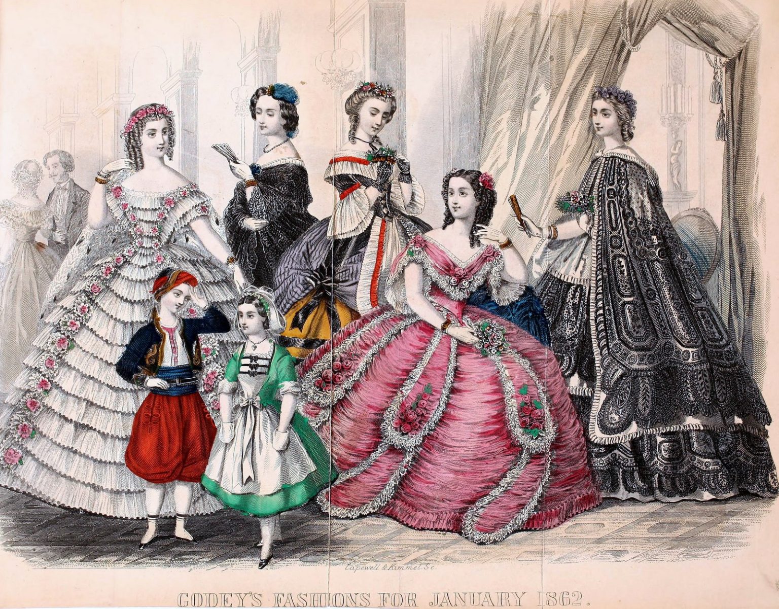 19th century clothes: How women's fashions changed between 1802 and ...