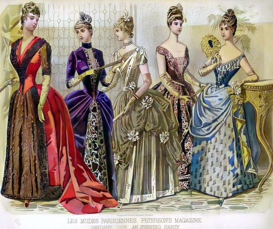 19th century clothes: How women's fashions changed between 1802 and ...