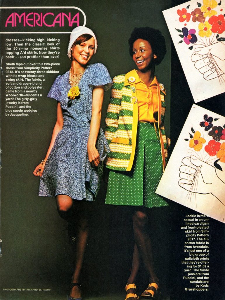Authentic 70s-style clothes & accessories you can make yourself - Click ...