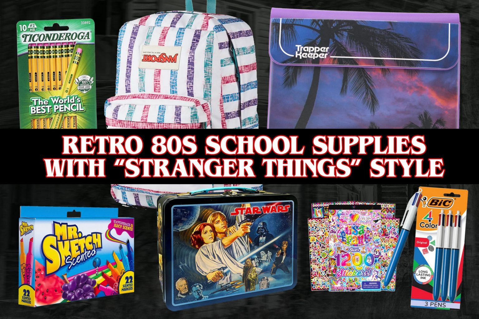 Retro 80s school supplies you can still buy today: Back-to-school ...