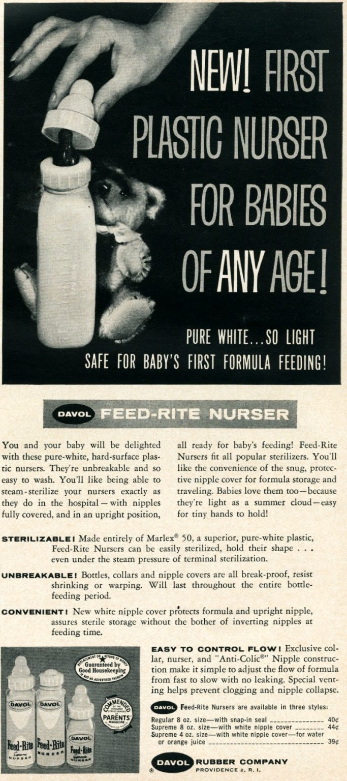 See the evolution of vintage baby bottles over 80+ years - Click Americana