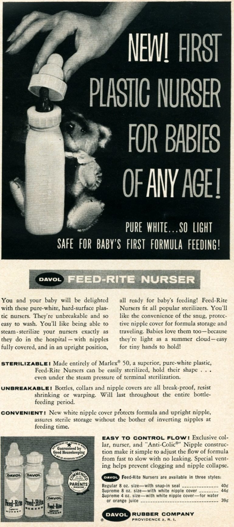 See the evolution of vintage baby bottles over 80+ years - Click Americana