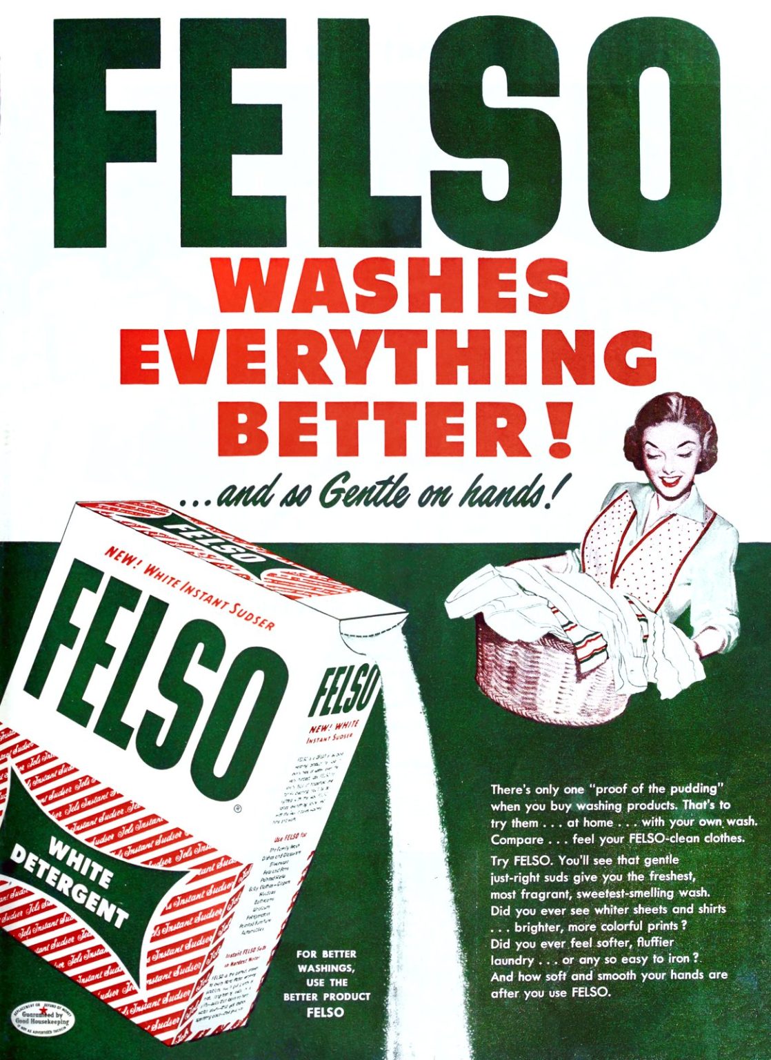 30 old laundry detergent brands & ads, plus bleach, fabric softeners ...